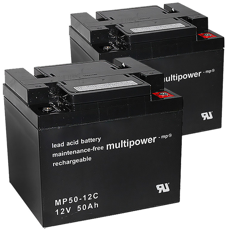 Akku-Satz 24V 50Ah für Invacare Tiger - Schulte Akkushop