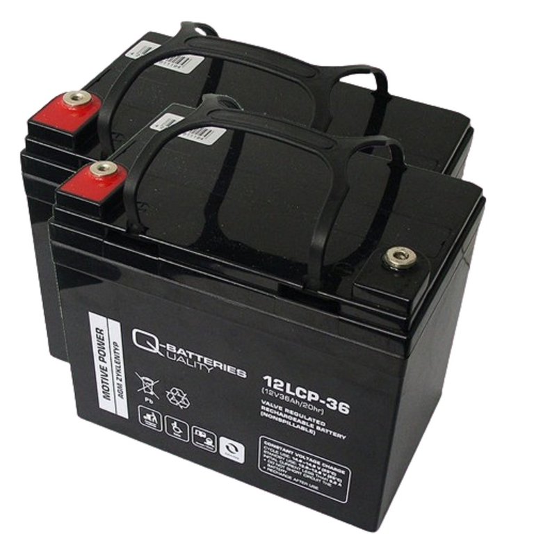Akku-Satz 24V 36Ah für Shoprider Exklusiv - Schulte Akkushop